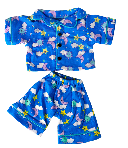 Teddy Bear 8" PJ's Pyjamas clothes outfit to fit 8 to 10 inch bears and ...