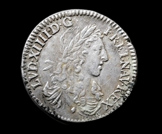 LOUIS XIV, 1/12 shield with juvenile bust, 1664, Aix-en-Provence | eBay