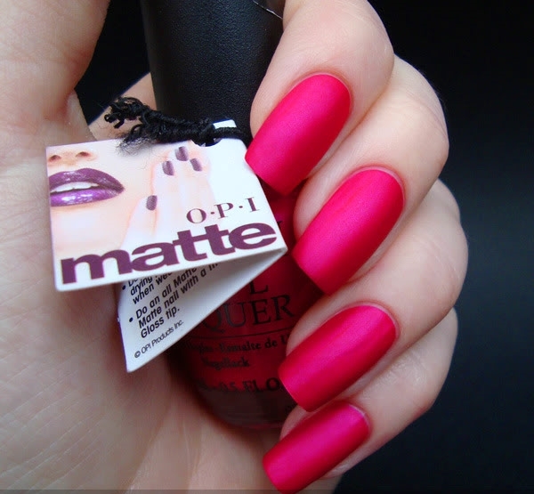 OPI *RARE* Nail Polish " LA PAZ-ITIVELY HOT~ MATTE " - New/Full Size ...