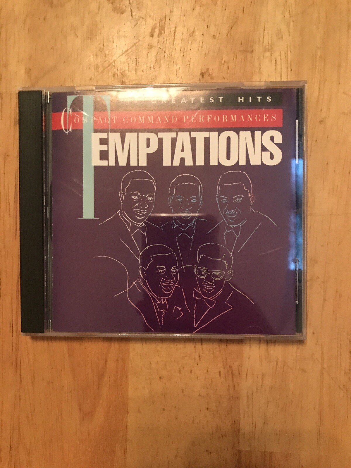 The Temptations Greatest Hits US CD Compact Command Performances | eBay