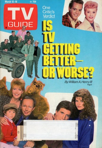 1988 TV Guide -TV Getting Better?- Carroll O’Connor -Diana Canova ...