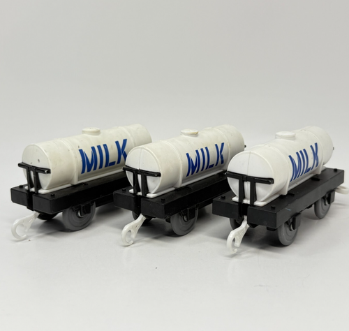 Thomas & Friends Tomy Trackmaster Original Milk Tanker Train Lot x 3 | eBay