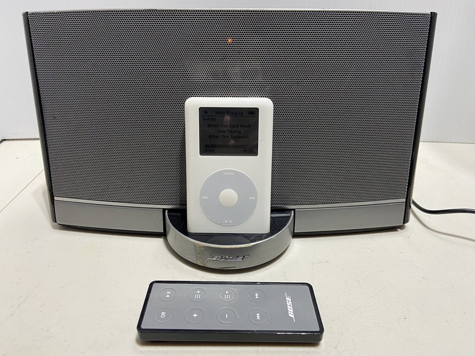 BOSE N123 APPLE IPOD IPHONE SOUNDDOCK PORTABLE DIGITAL MUSIC SYSTEM W ...