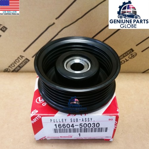 GENUINE TOYOTA 4RUNNER TUNDRA LS400 LX470 V8 DRIVE BELT IDLER PULLEY ...