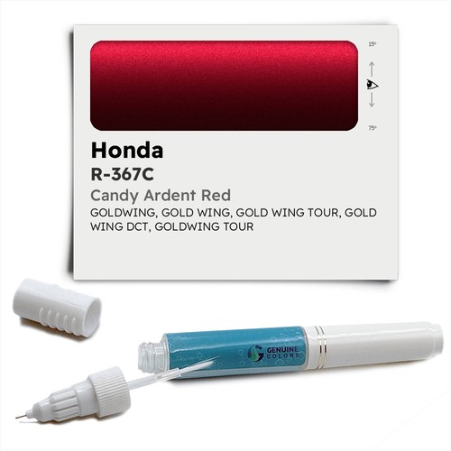 R 367C Red Touch Up Paint for Honda # CANDY ARDENT RED Pen Stick ...