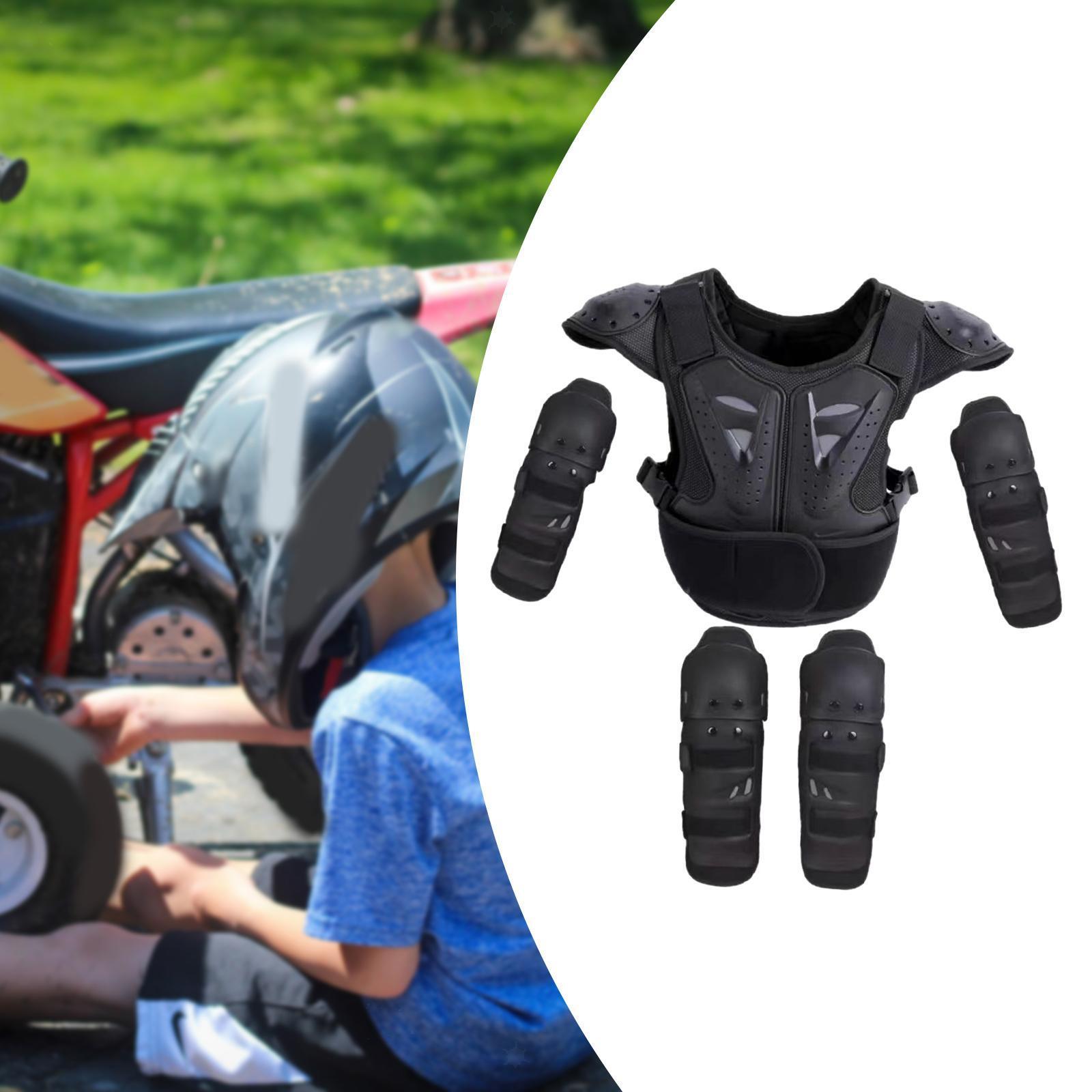 Dirt Bike Gear Boy Girl Bike Motorbike Kids Motorcycle Full Body Armor ...