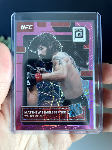 2023 Panini Donruss Optic UFC - Rated Rookie Matthew Semelsberger #101 ...