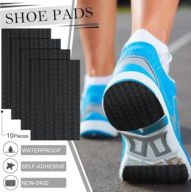10 Pack Non-Slip Shoe Sole Protector Shoe Bottom Pads Anti Slip Shoe ...