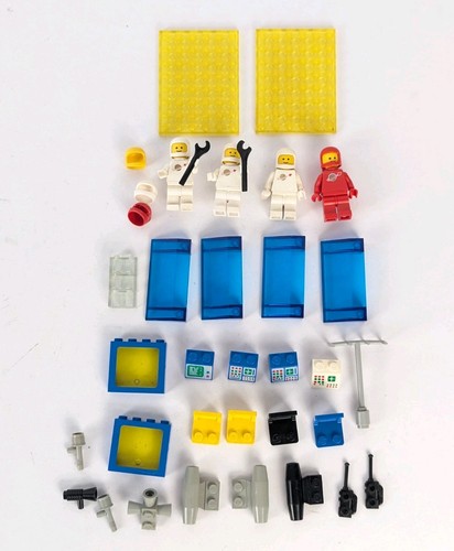Vintage LEGO Classic 70s Spaceman Astronaut Space Minifigures, Unique ...