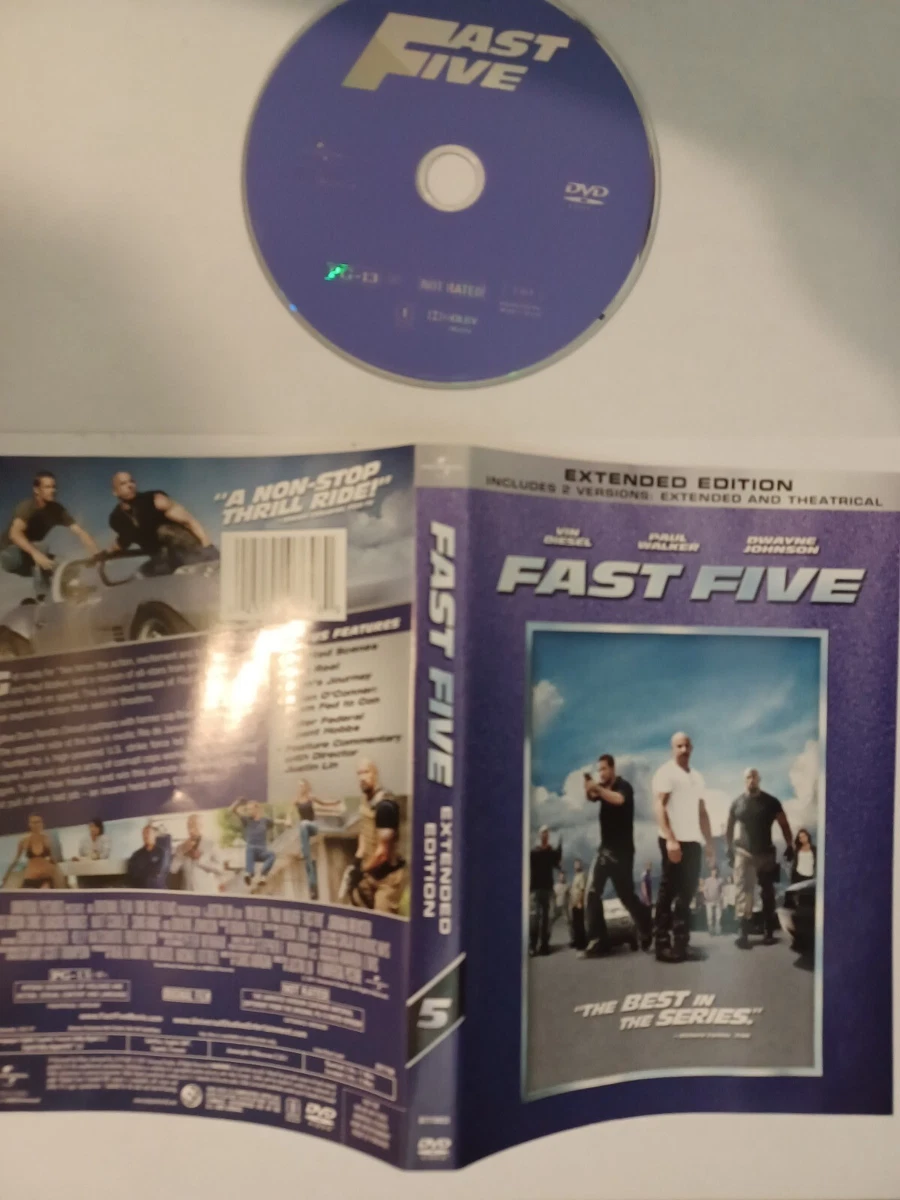 Fast Five Dvd Cover