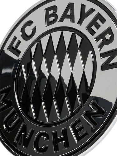 FC Bayern München Aufkleber - Chromlogo - 3D Sticker XL Logo ...