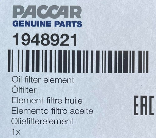 1948921 / 1948921PE GENUINE PACCAR PETERBILT OIL FILTER OEM - NEW | eBay