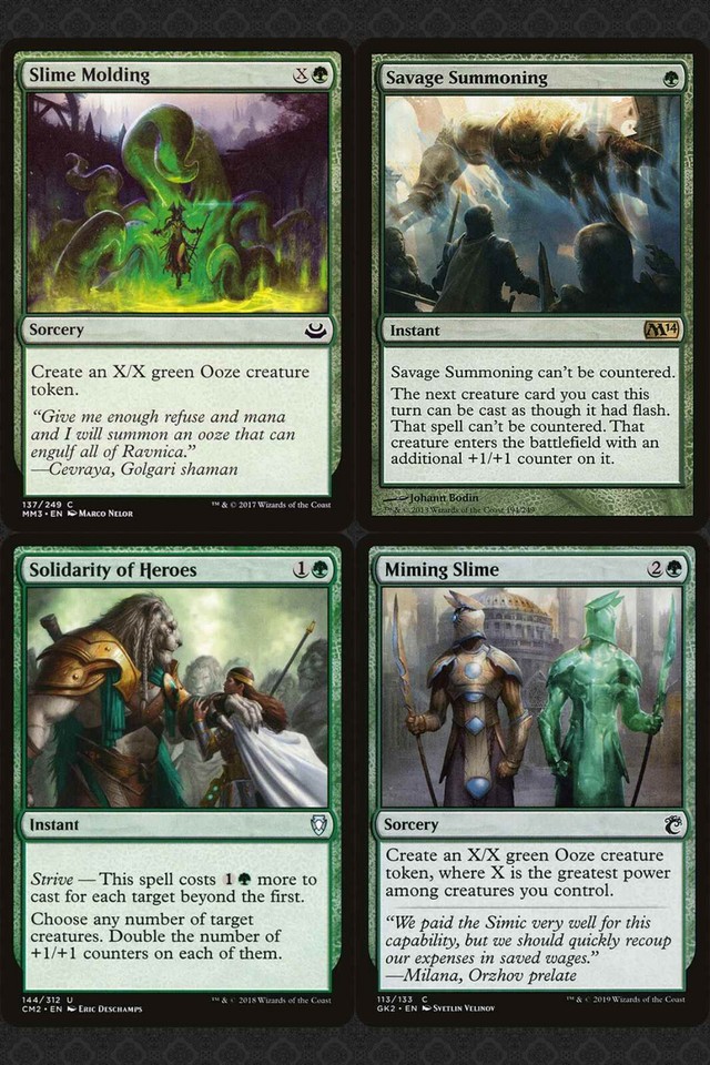 Aeve, Progenitor OOZE Commander Deck EDH Magic Cards MTG *Ready-to-Play ...