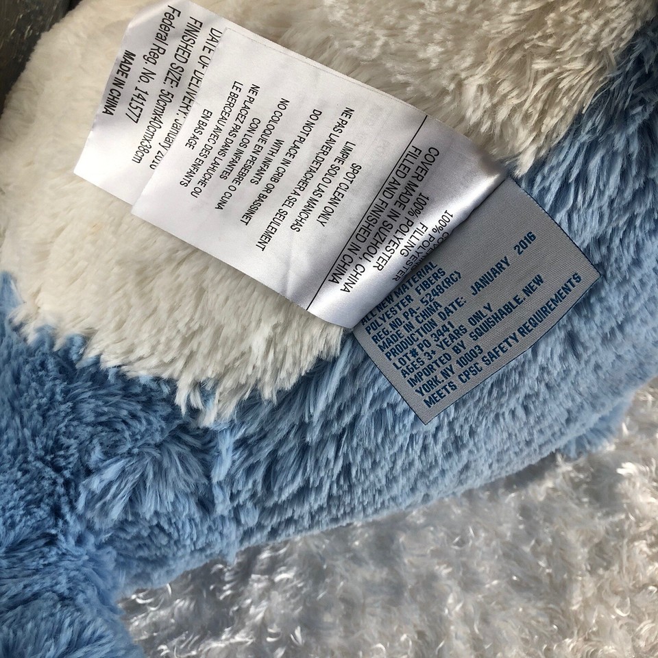 Squishable Dolphin II Aqua Blue Marine Pillow Plush Stuffed Animal ...