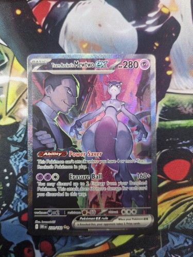 Team Rocket's Mewtwo ex SIR - Destined Rivals 231/182 (English) | eBay