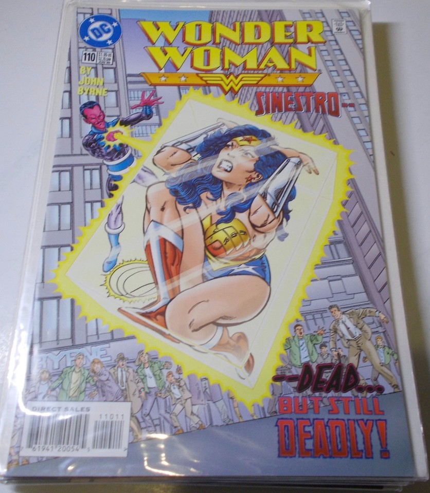DC Comic Book lot WONDER WOMAN Bolland Byrne Perez Adam Hughes Gallery ...
