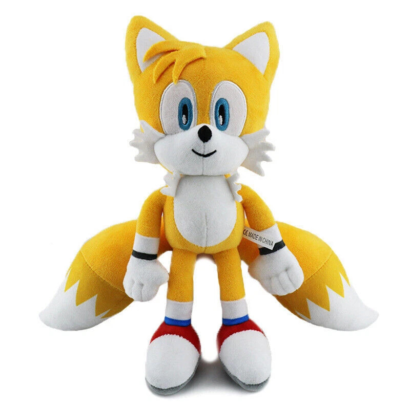 NEU Sonic the Hedgehog Plush Tails Knuckles Shadow 12" Stuffed SEGA ...