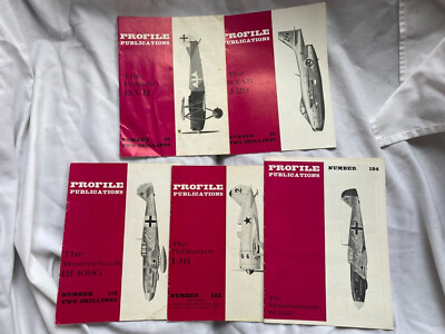 Profile Publications Lot of 8 Assorted Aircraft Magazines | eBay