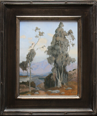 EUCALYPTUS PAINTING ~ ASK ART LISTED ARTIST REBEKAH SISK ~ MARION ...