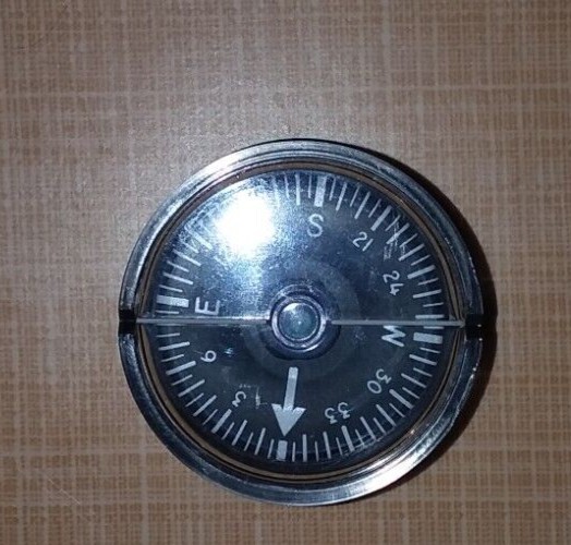 1980s U.S. Military Magnetic Compass NSN 6605-00-151-5337 DAAJ09-82-C ...