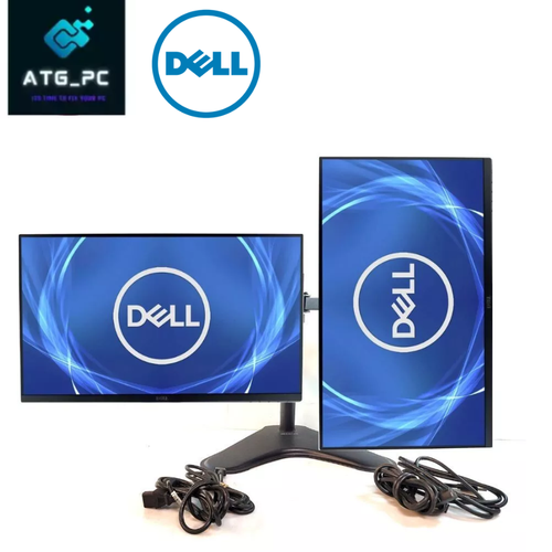 Dell UltraSharp P2419H 24inch Edgeless IPS LCD Dual Monitors + Dual ...