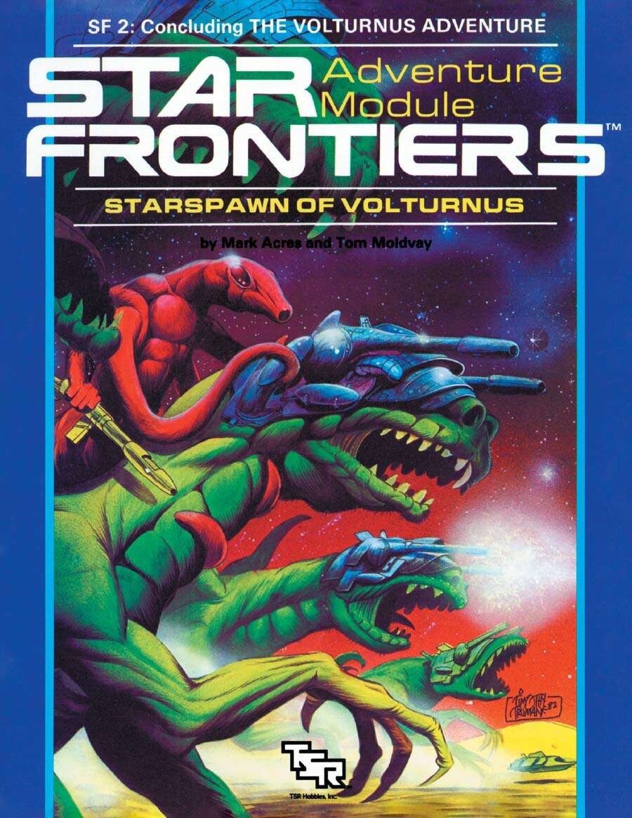 Star Frontiers: (SF2) Starspawn of Volturnus TSR HOBBIES Sci Fi RPG ...