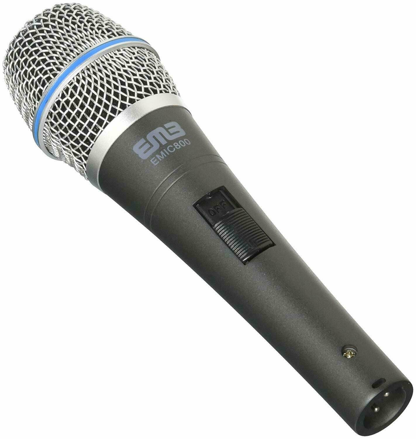 4X Professional Wired Dynamic Vocal Studio Microphone HandHeld Mic with ...