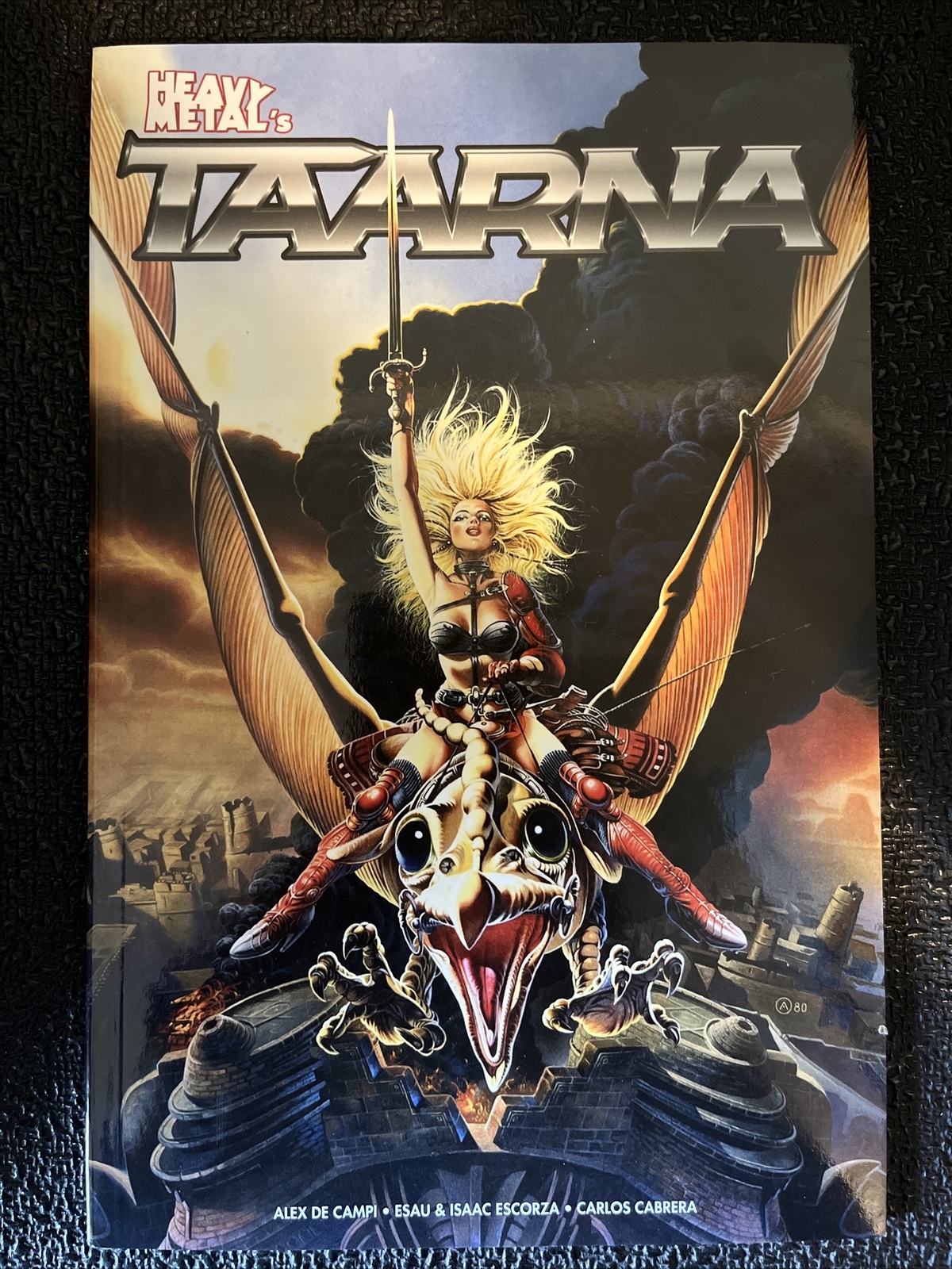 TAARNA TPB Book 2019 Collecting 1 2 3 4 Heavy Metal Cover Graphic Novel ...