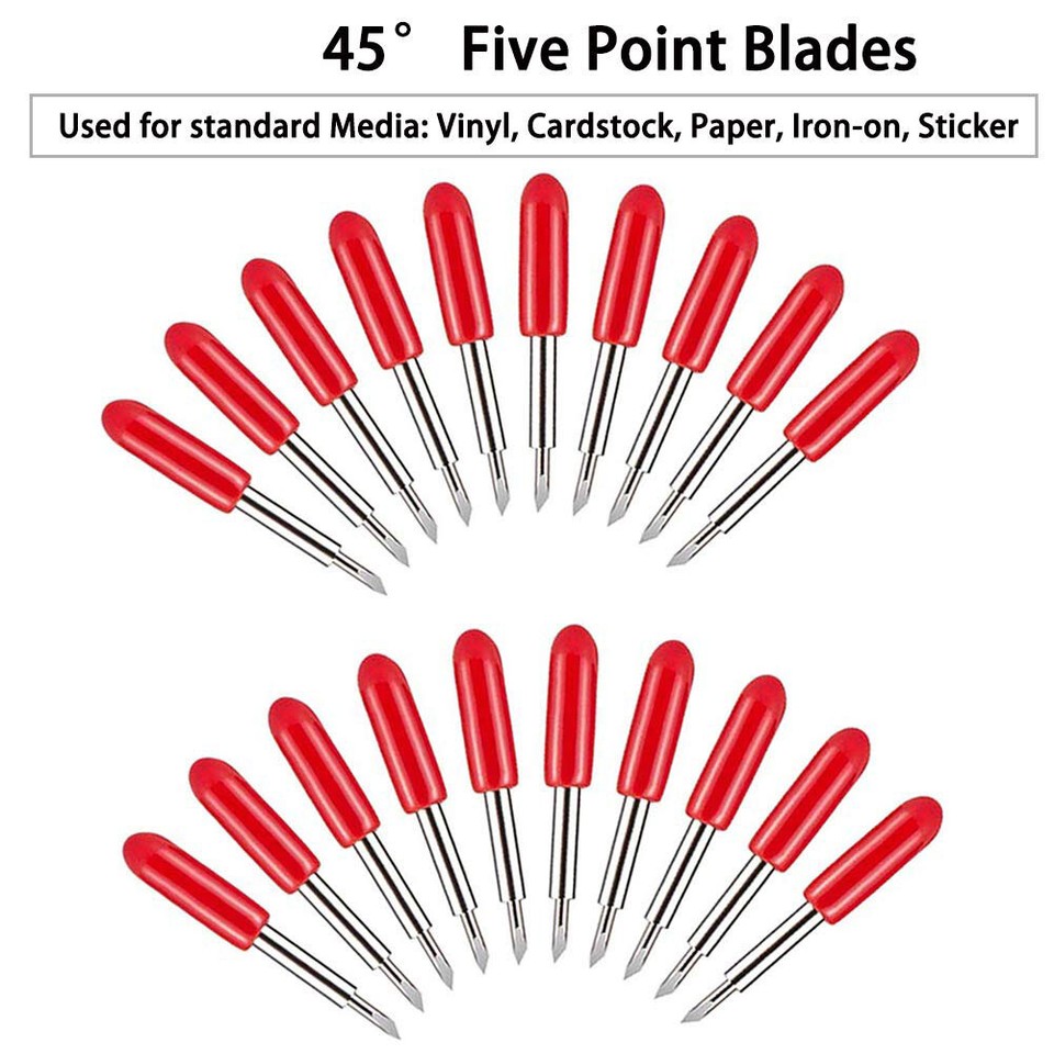 Roland Blades 45° 15PCS for Vinyl Cutting Plotter Cutter Plotter | eBay