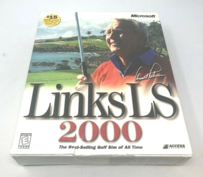 Links LS 2000 & 2001 - PC Retro Big Box Golf Game Bundle - See Desc | eBay