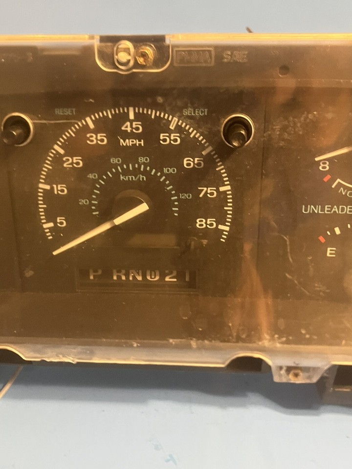 1992 - 1996 FORD ECONOLINE E250 E350 INSTRUMENT GAUGE CLUSTER SPEEDOMETER speedo | eBay