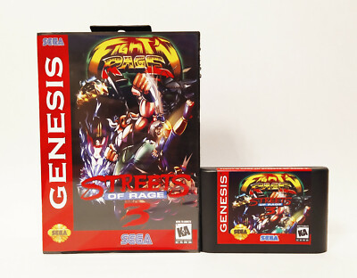 Fight'n Rage in Streets of Rage 3 for Sega Genesis/Mega Drive | eBay