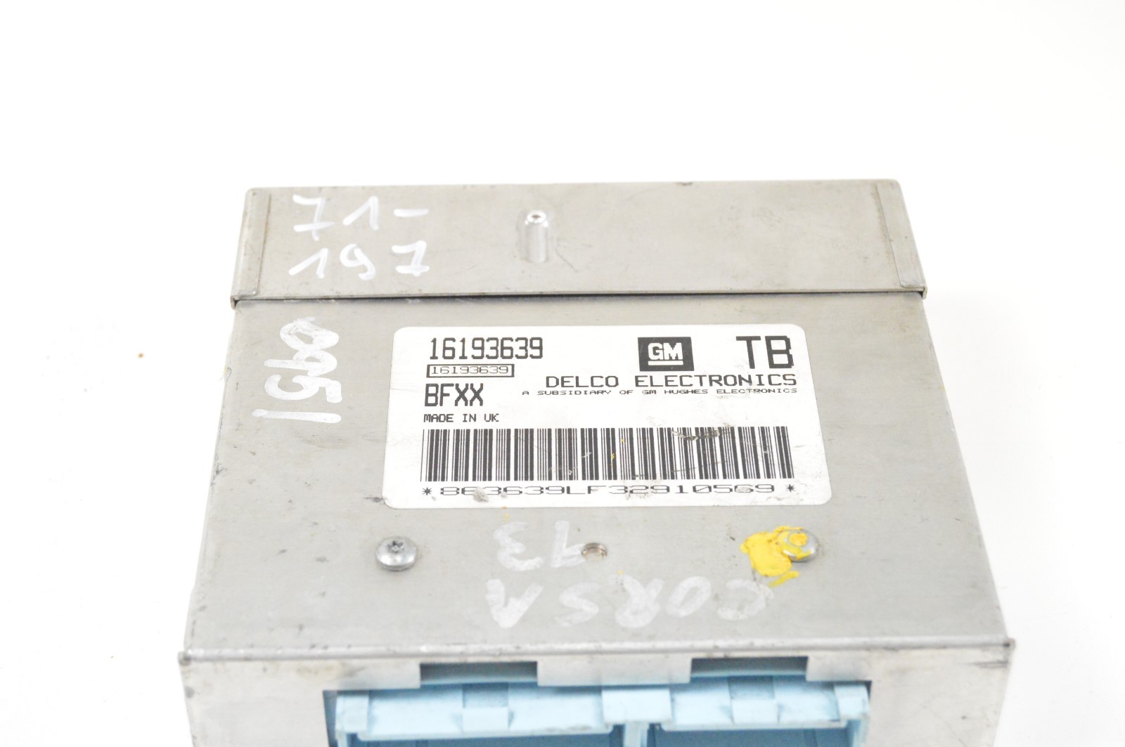 OPEL ECU Control Module Unit 16193639 | eBay