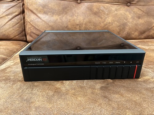 Rare Meridian 502 Analogue Controller - Pre-amplifier | eBay UK