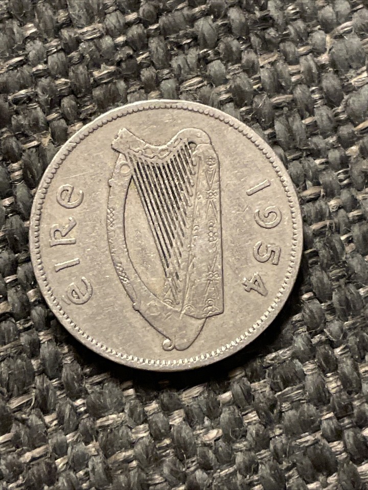 1954 IRELAND Eire Florin ( 2 Shilling) Coin. | eBay