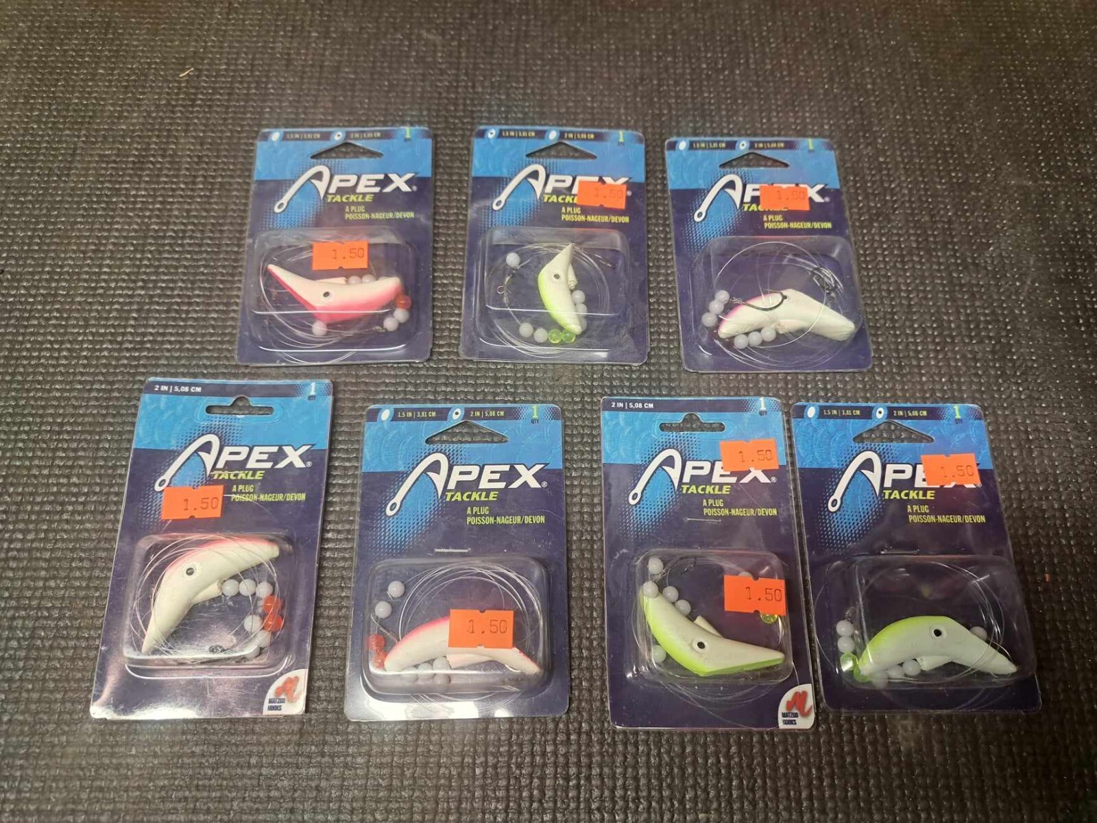 HUGE LOT APEX Crank Bait A Plug 1.5" and 2" Fishing Tackle | eBay