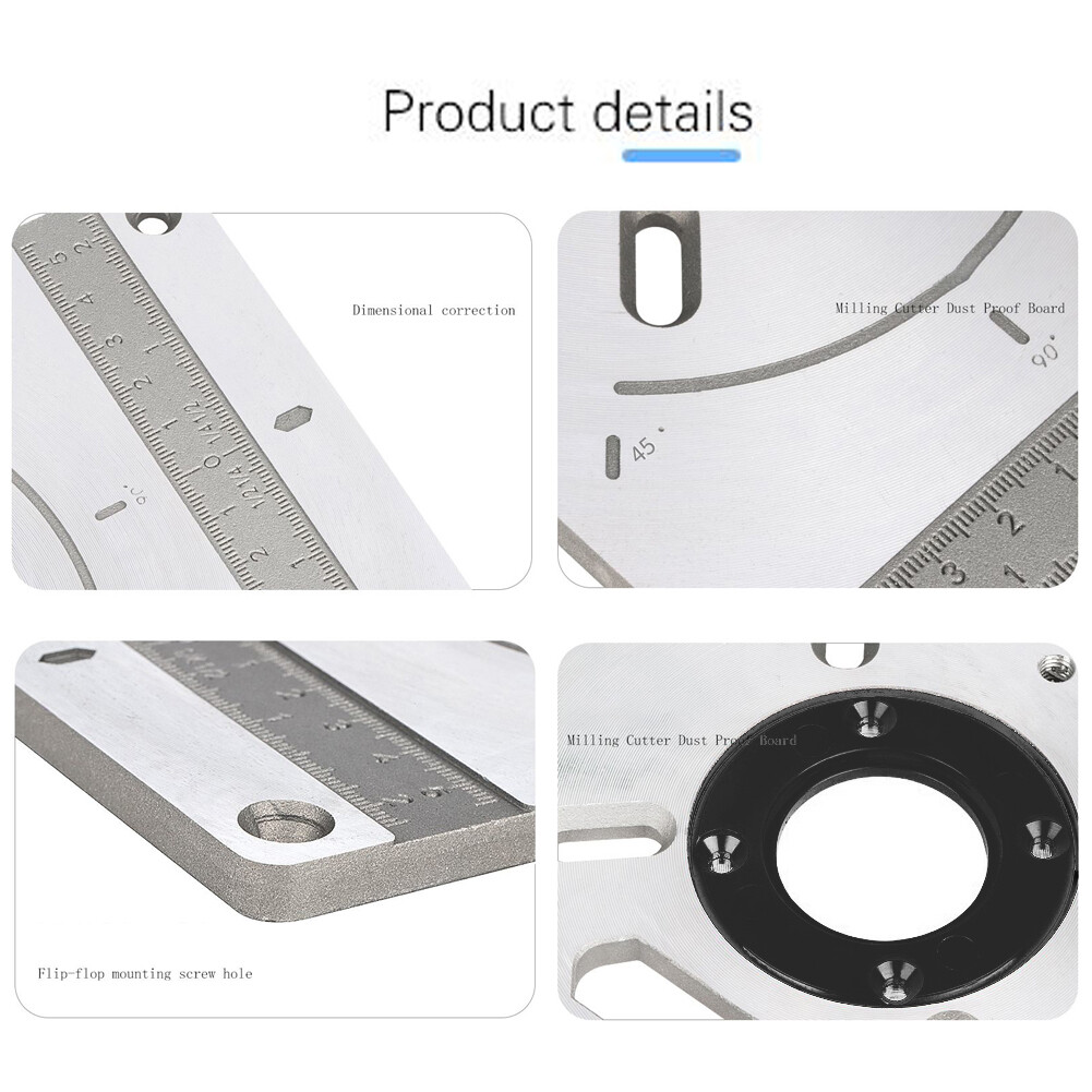 Alloy Router Table Insert Plate Machine Engraving Tool S6D9 | eBay