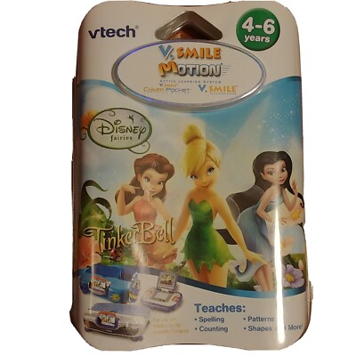 VTECH V.SMILE DISNEY FAIRIES BRAND NEW ACTIVE LEARNING SYSTEM 4-6 | eBay