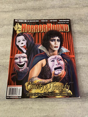HorrorHound Magazine ~ March April 2015 # 52 ~ The Comedy and Tragedy ...