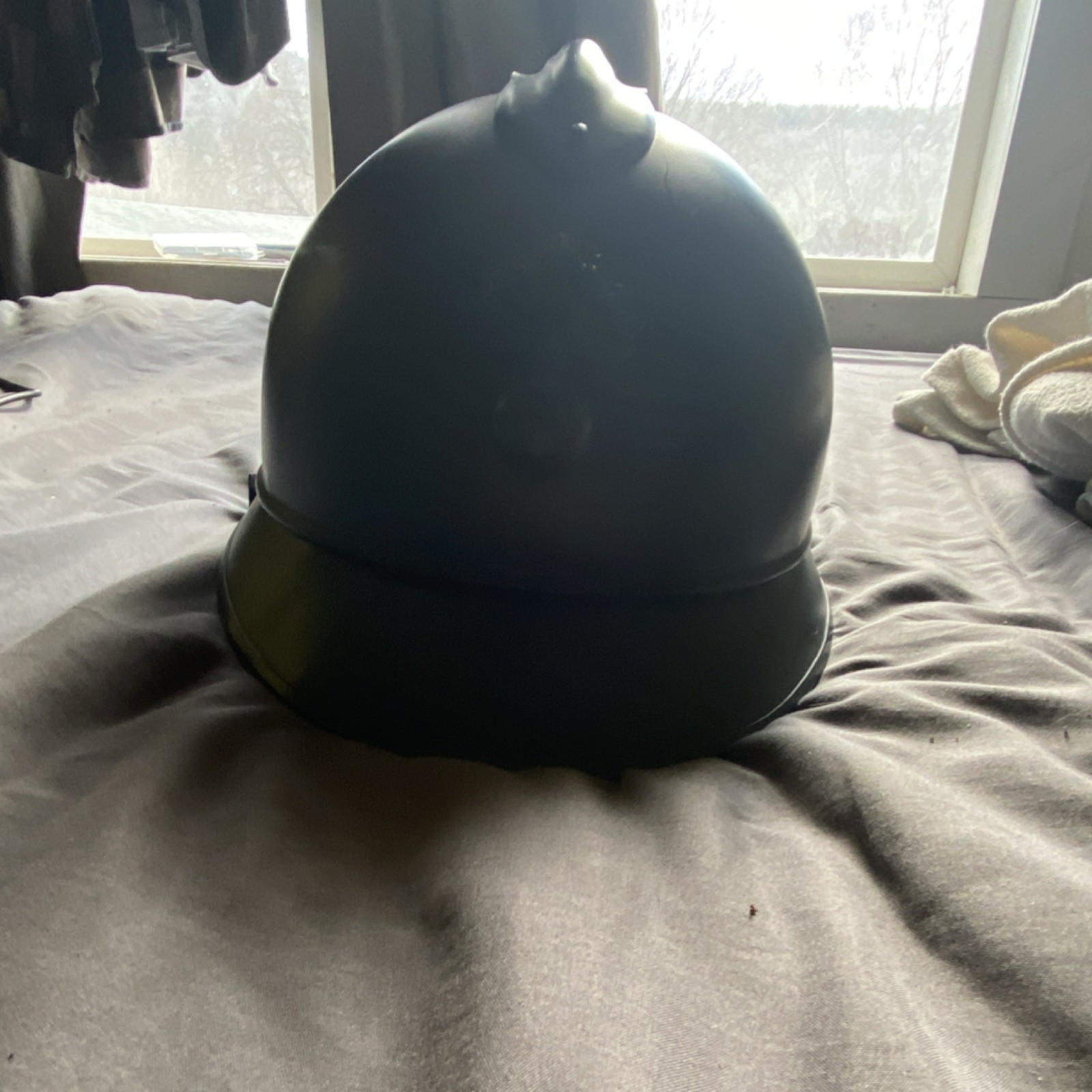 French WWI Adrian Helmet with Insignia and Leather Liner Original | eBay