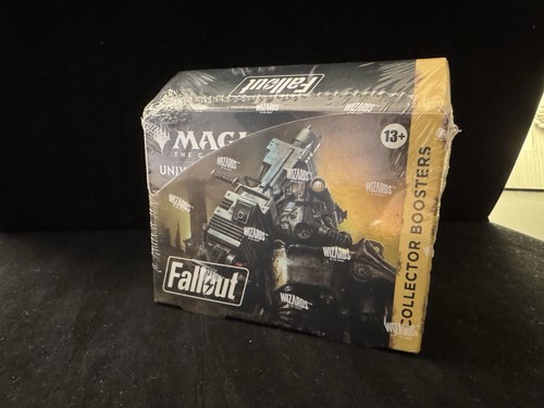 Magic The Gathering Fallout Collector Booster Box English New Sealed ...
