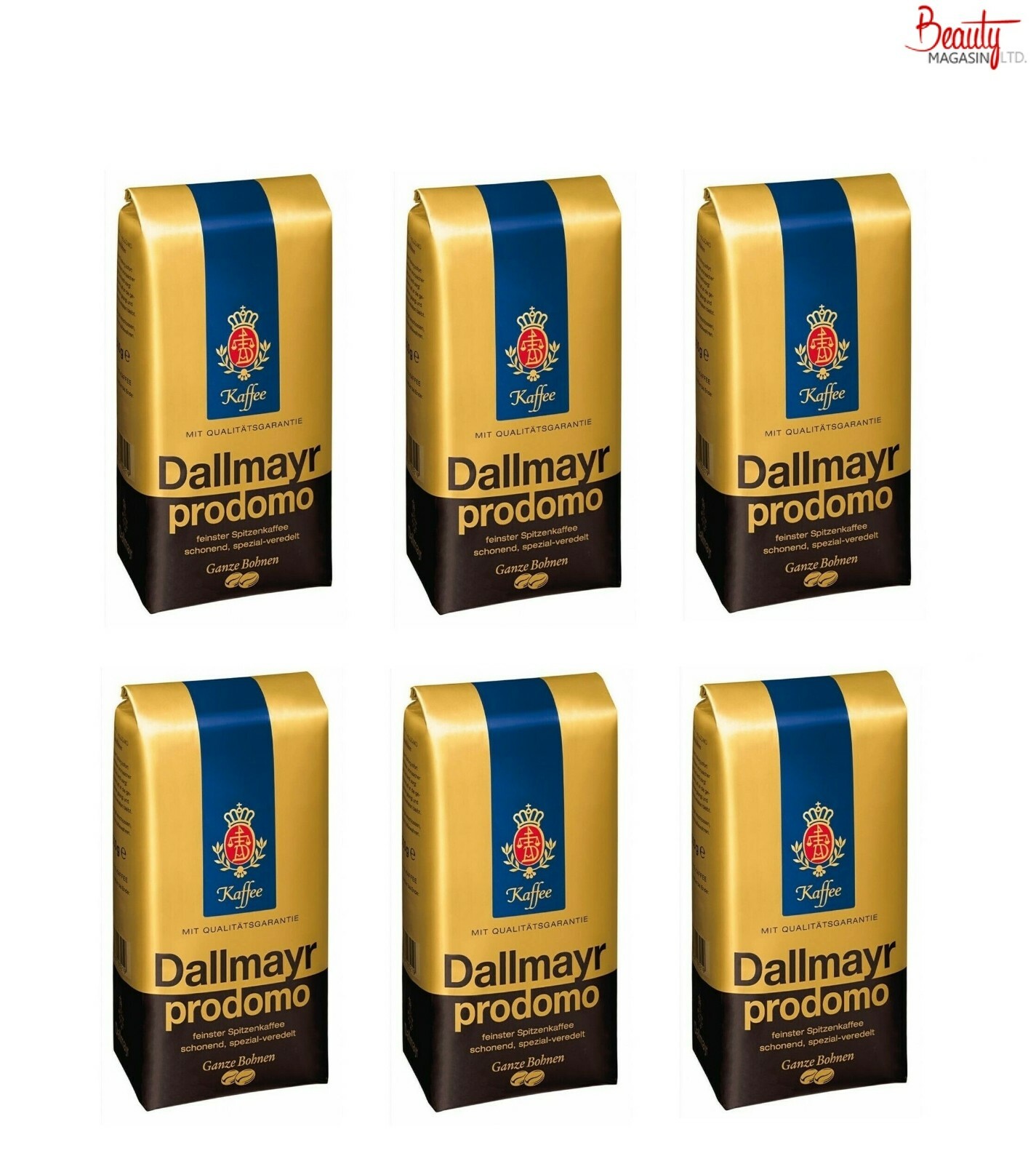 Dallmayr Prodomo Genuine German Coffee Beans 500gr (Pack Of 6 ...