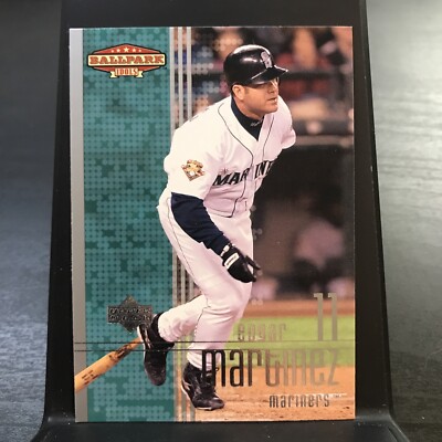 2002 (MARINERS) Upper Deck Ballpark Idols #32 Edgar Martinez | eBay
