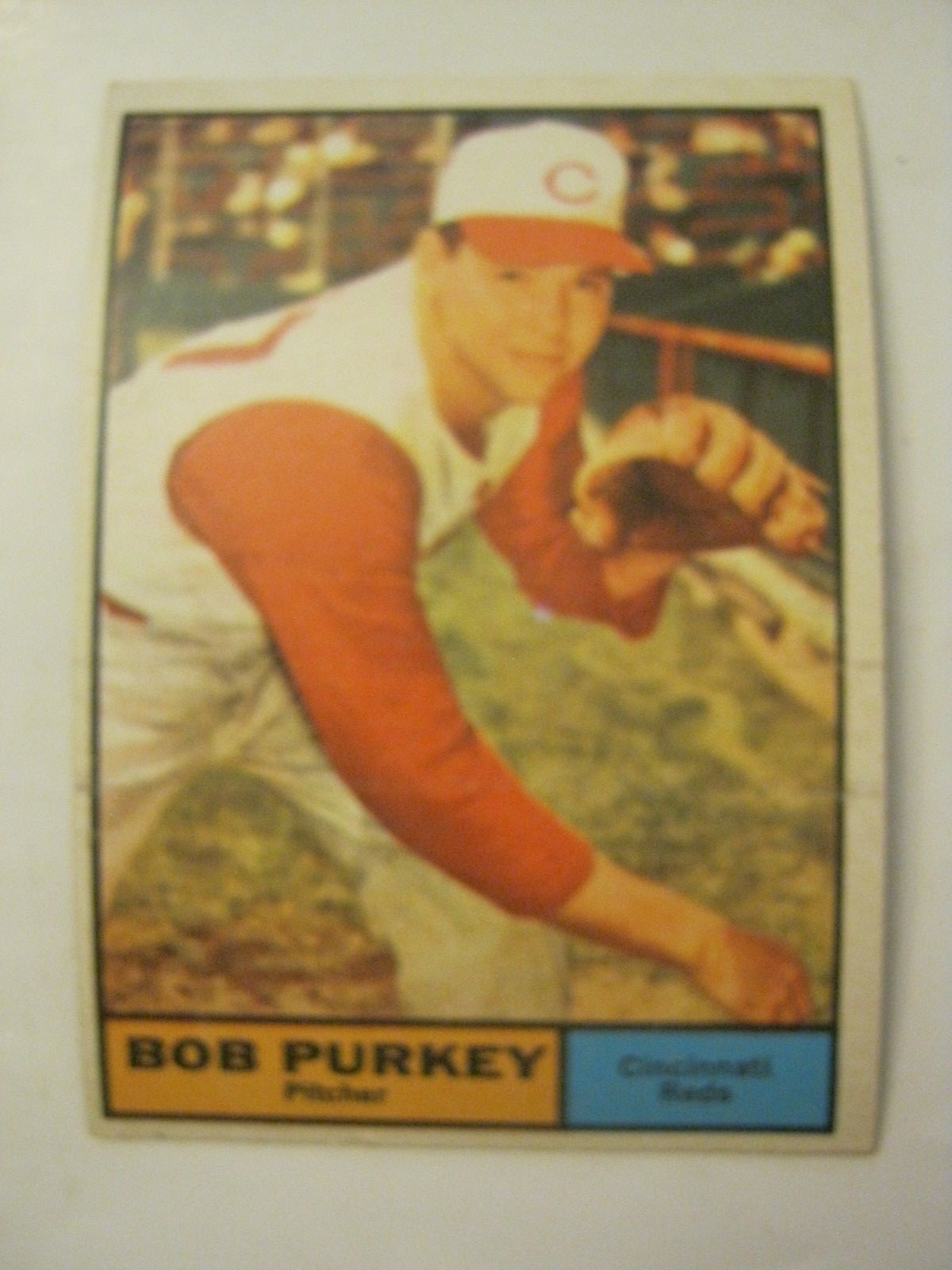 1961 Topps #9 Bob Purkey Baseball Card, Good Cond (027-25) | eBay