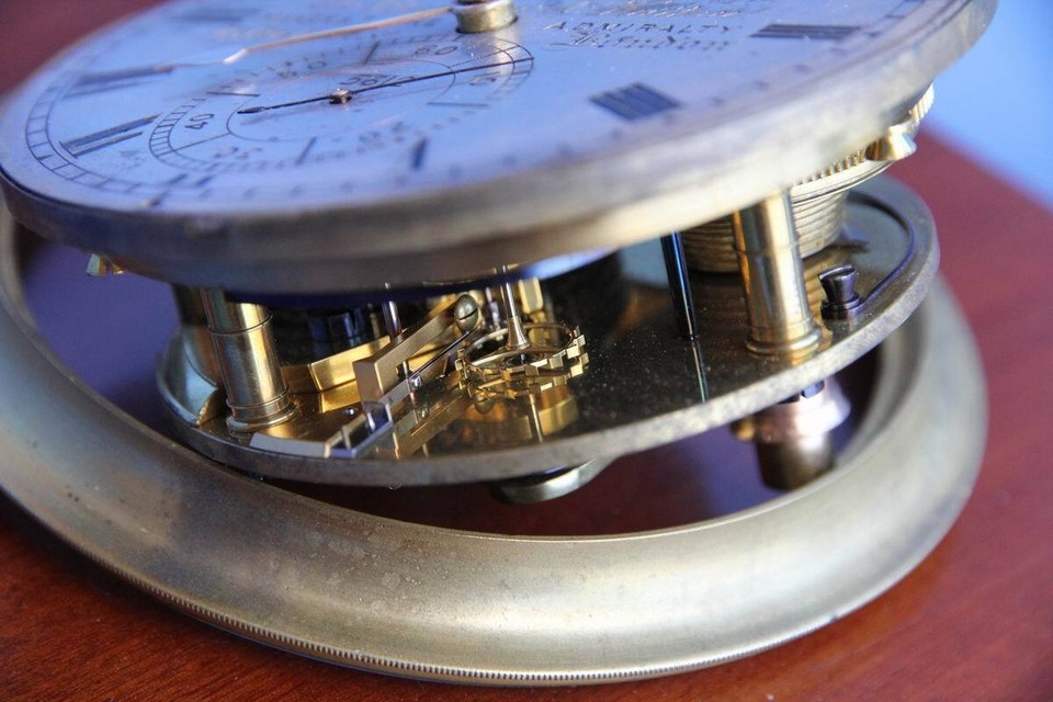 Vintage Marine ship chronometer Dobbie Son & Hutton 5612 | eBay