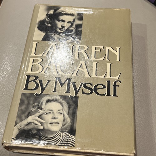 Lauren Bacall By Myself Signed Autographed Hardcover 1979 Book With Dust Cover | eBay