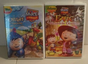 DVD Set 2- Mike The Knight in Training & Evie Wizard in Training | eBay