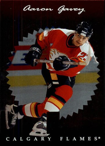 1996-97 Donruss Elite Calgary Flames Hockey Card #64 Aaron Gavey | eBay