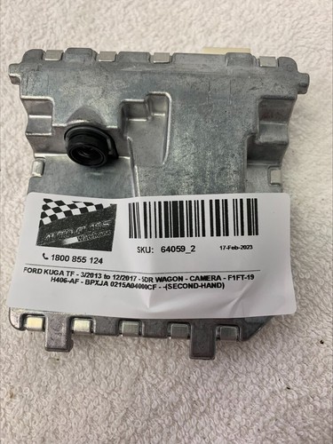 FORD KUGA TF - 3/2013 to 12/2017 - 5DR WAGON - CAMERA FOR FRONT ...