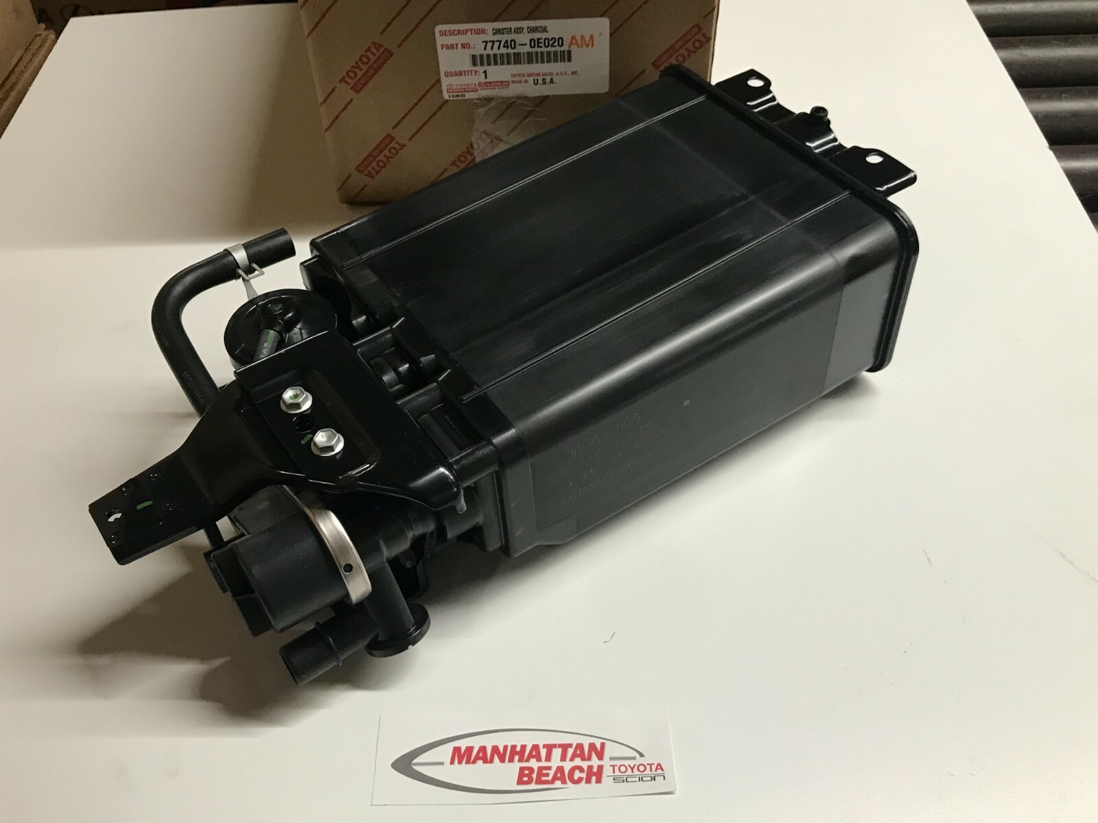 05-13 HIGHLANDER 4 CYL VAPOR CHARCOAL CANISTER 77740-0E020 GENUINE ...